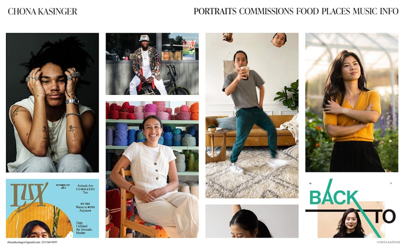 Easy Photography Portfolio Websites / 22Slides